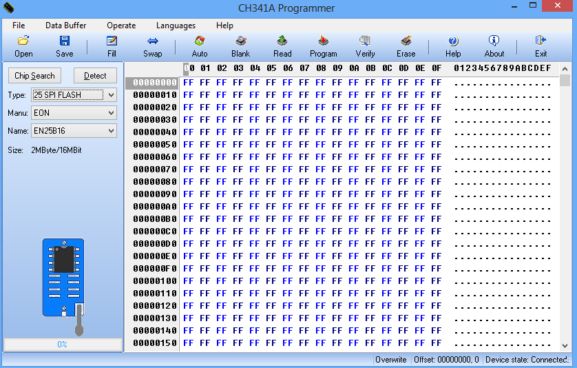 ดาวน์โหลด USB CH341A Programmer Driver and Software
