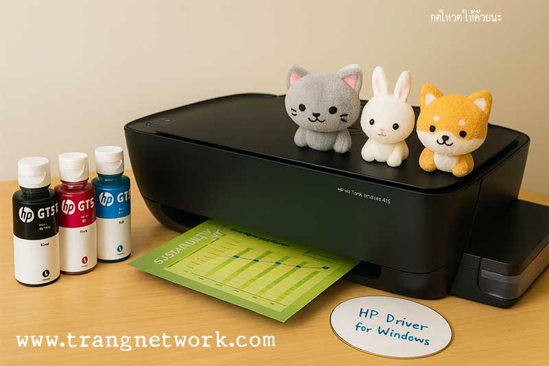 ดาวน์โหลดไดร์เวอร์ HP Ink Tank Wireless 415 Driver Windows11,8,7,XP